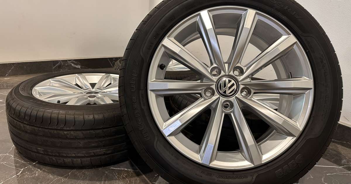 original alu kola ráfky Vw Passat B8 r17 5x112 letní 3G0601025D ...